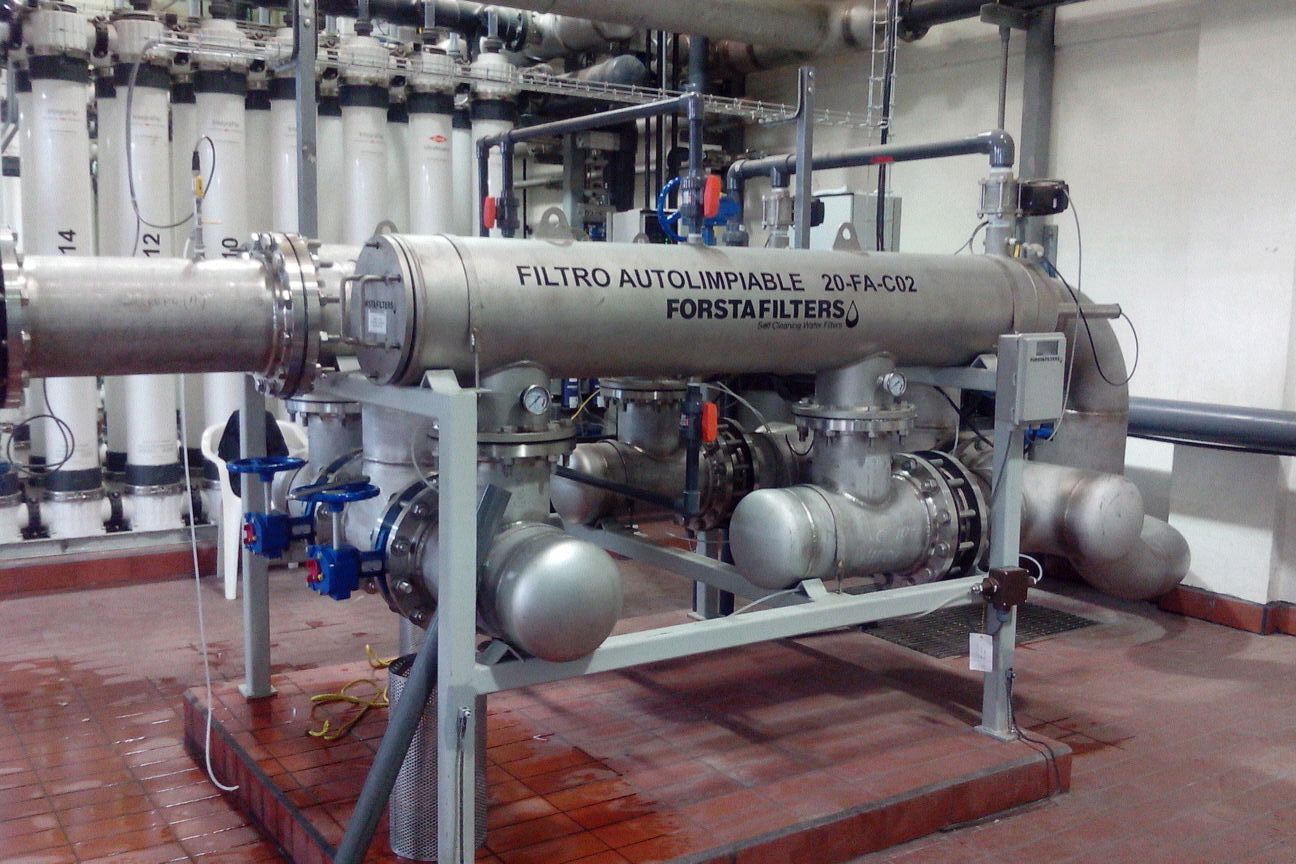 180 Series Self Cleaning Water Filter 1950gpm - Forsta Filters