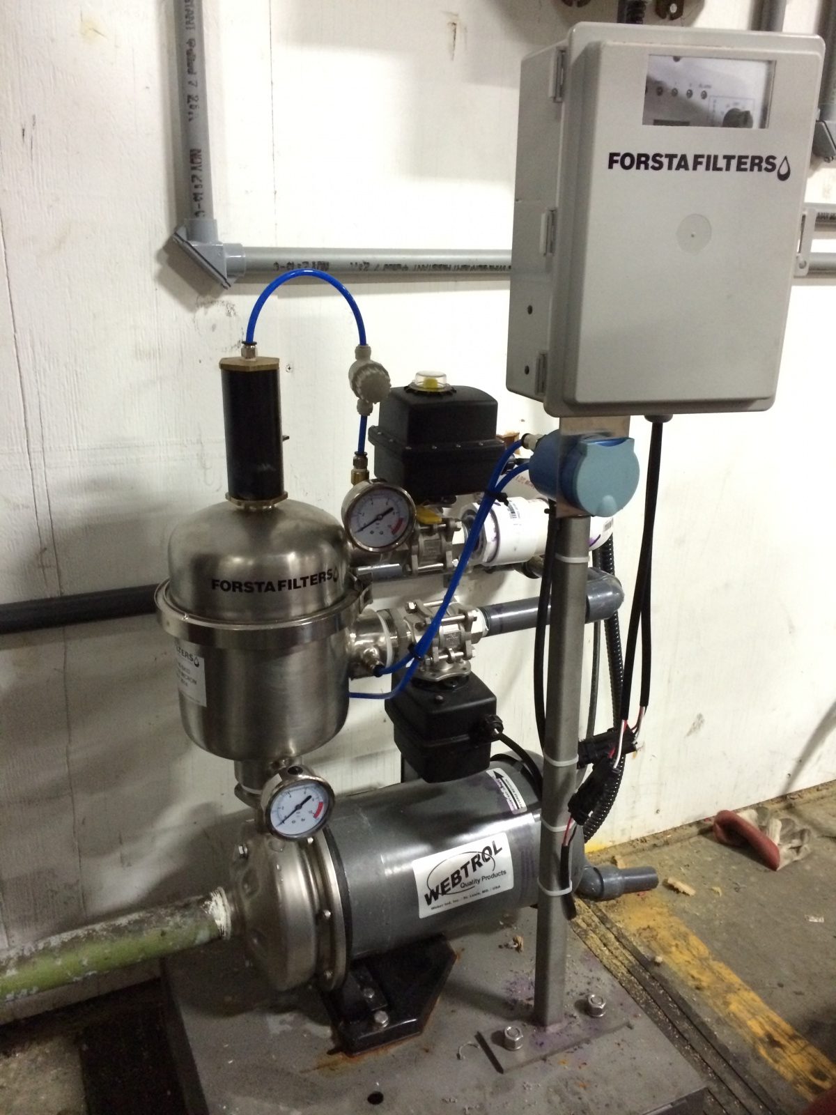 90 Series Self-Cleaning Water Filters 50 gpm - Forsta Filters