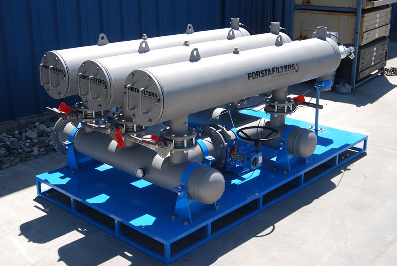 skid mounted-city-water filter - Forsta Filters